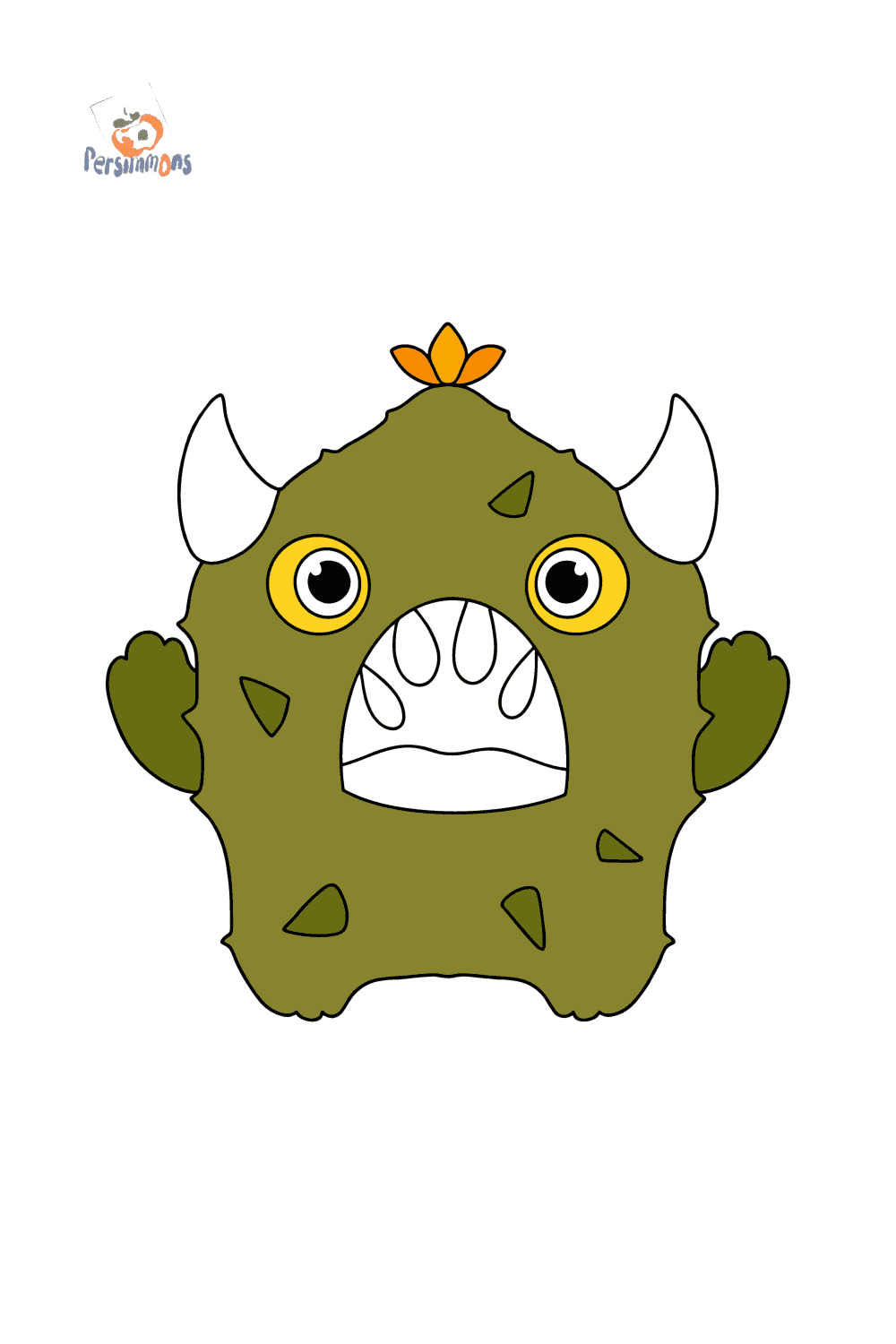 Monster Cucumber сoloring Page ♥ Online And Print For Free