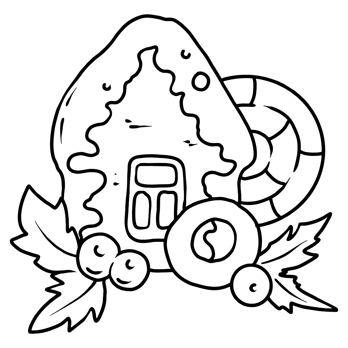 Christmas Gingerbread House Coloring Page Online And Print christmas-gingerbread-house-coloring-page-online-and-print
