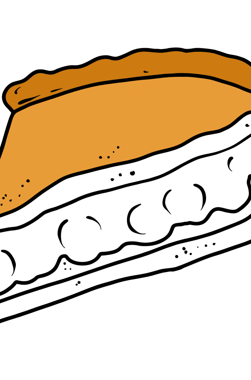 Blueberry Cake coloring page ♥ Online and Print for Free!