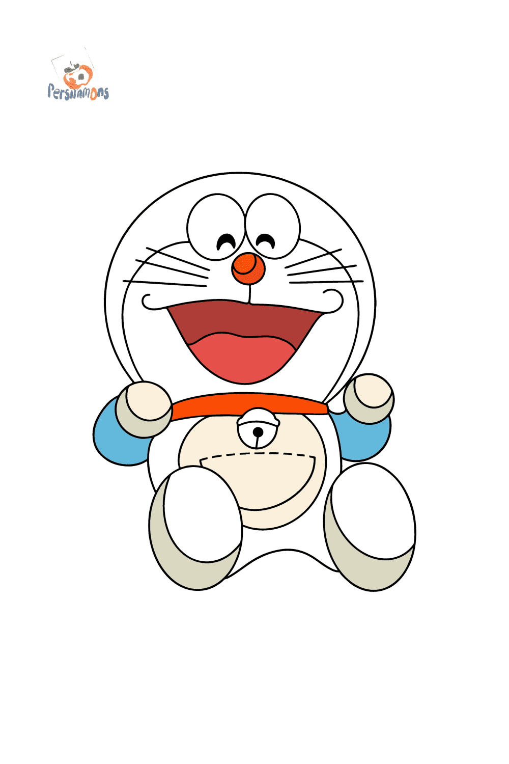 Cute Doraemon сoloring page ♥ Online and Print for Free!