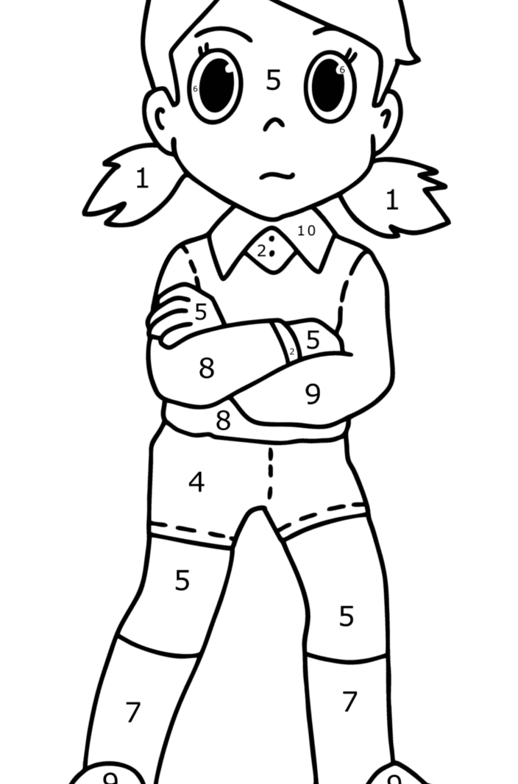 Boyama sayfası Doraemon Ace Goody | Coloring-for-Kids.com