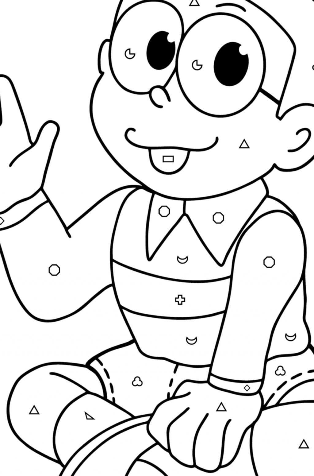 Dibujo de Nobi Nobita para colorear - Imprime y en Línea