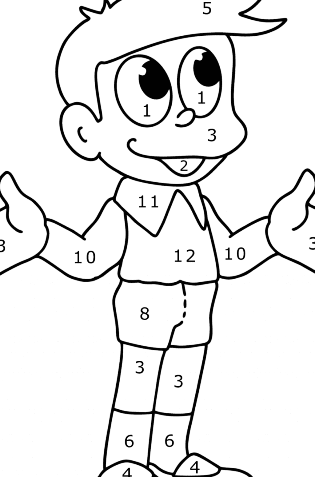 Mewarnai gambar Doraemon Suneo Honekawa - Online dan Cetak Gratis!