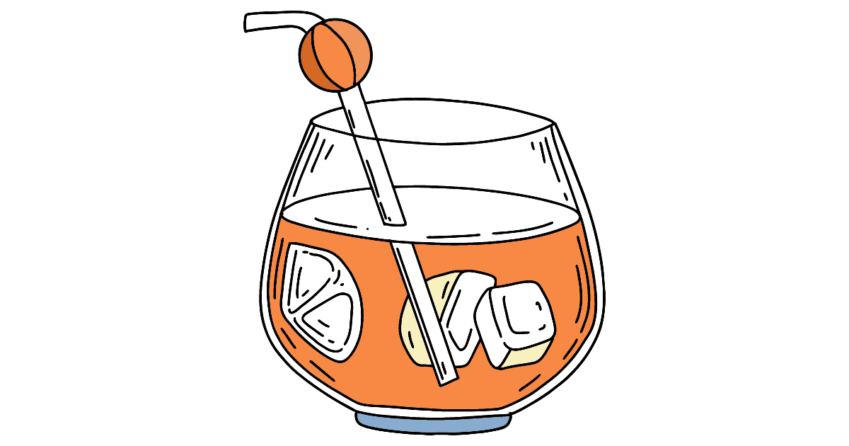 Tegning til farvning Drikkevarerne Frisk Juice - Online og Print