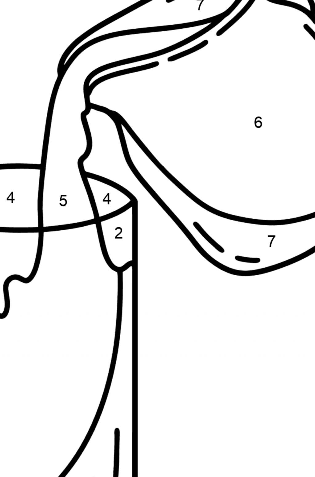 Milk and Milk Jug coloring page ♥ Online or Printable for Free!