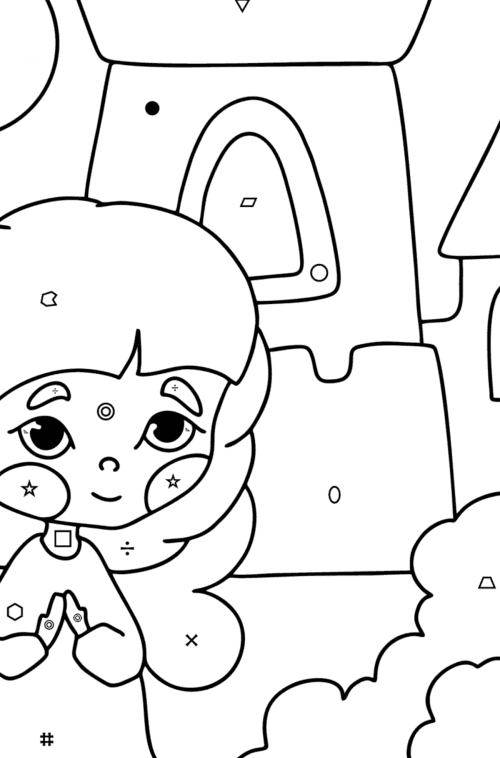 Coloriage petite fée ♥ En ligne ou imprimer gratuit