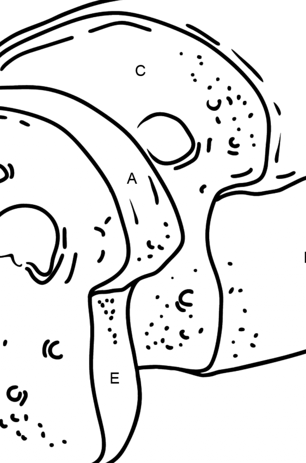 Pain à colorier ♥ Téléchargez, imprimez et coloriez en ligne