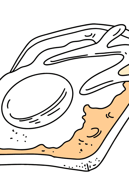 Fondue coloring page ♥ Online or Printable for Free!