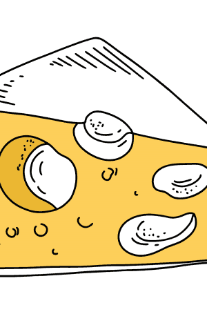 Fondue coloring page ♥ Online or Printable for Free!