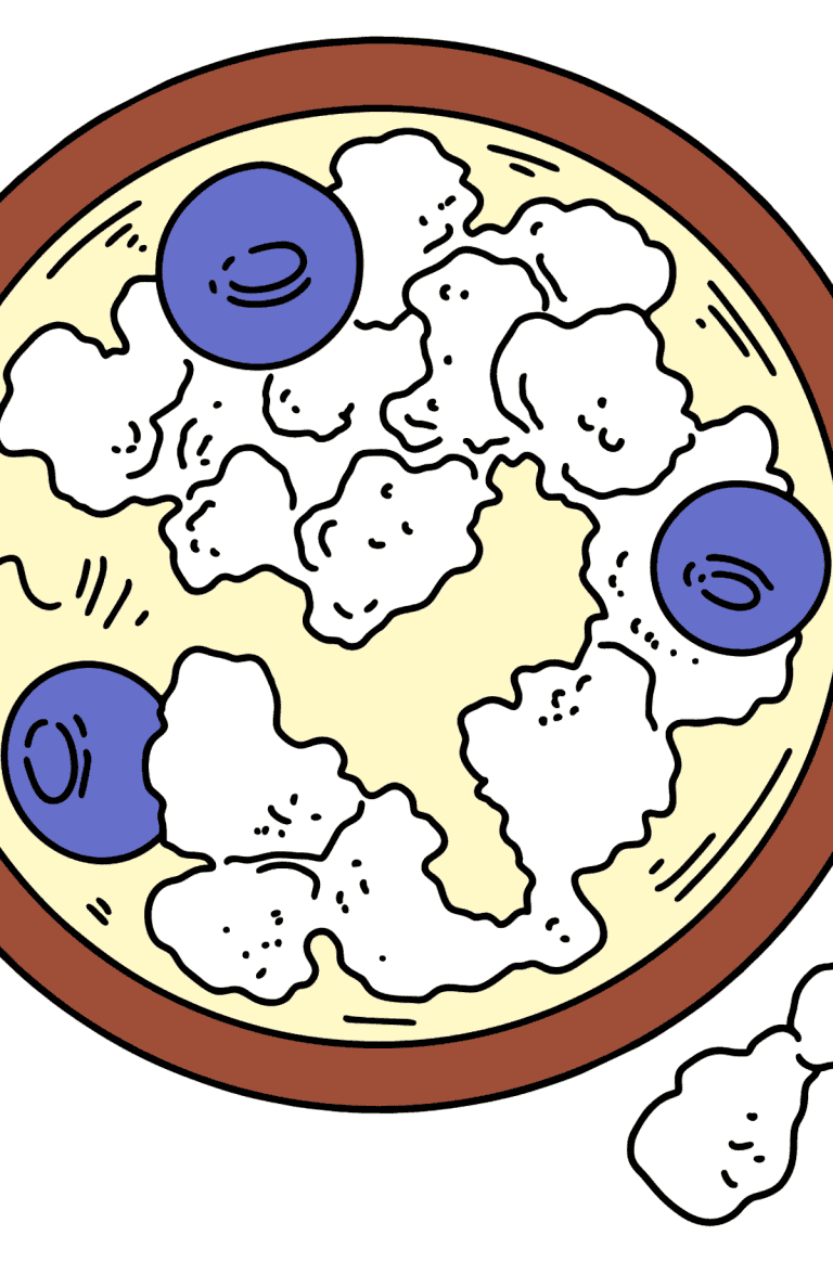 Delicious Bread colouring page ♥ Online or Printable for Free!