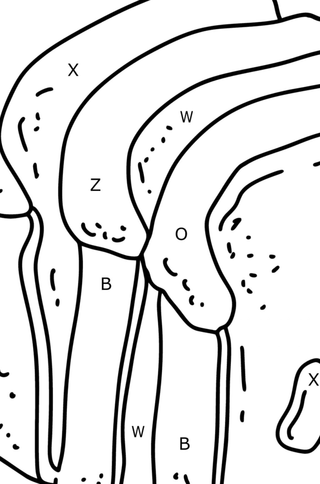 Mewarnai gambar roti harum - Online atau Cetak Gratis!