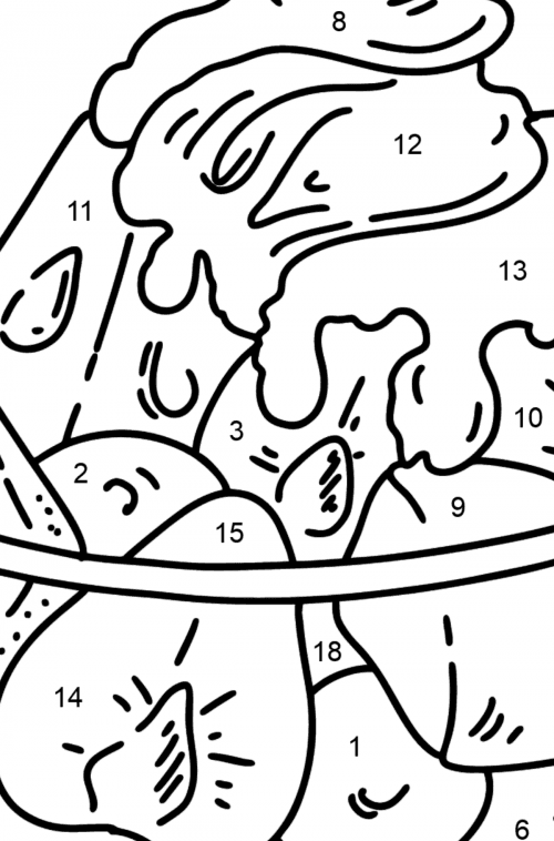 Fruit Salad coloring page ♥ Online or Printable for Free!