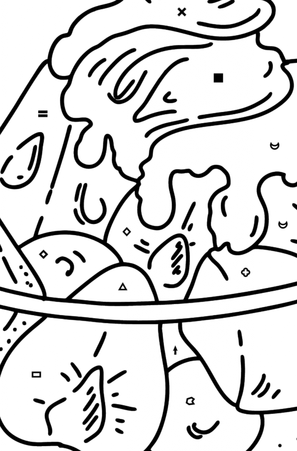 Fruit Salad coloring page ♥ Online or Printable for Free!