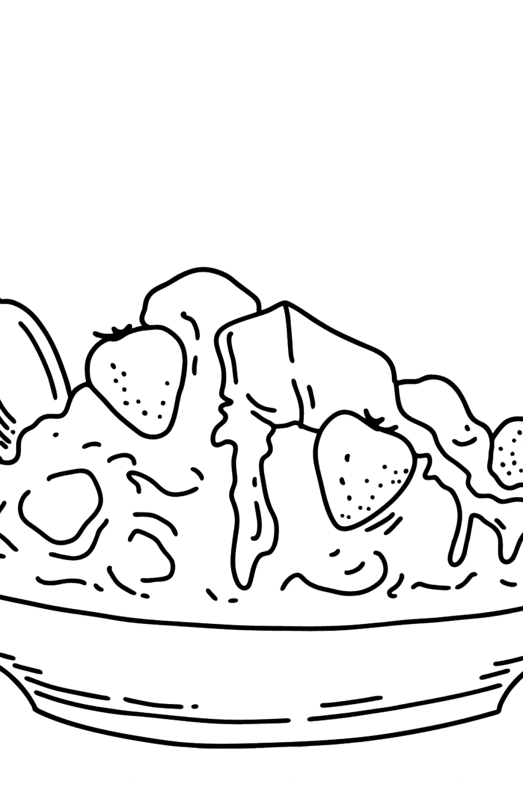 Porridge coloring page ♥ Online or Printable for Free!
