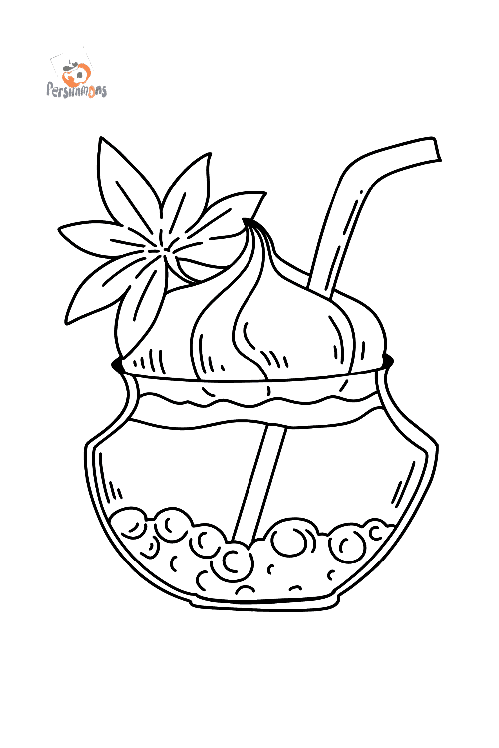 Tapioca coloring page ♥ Online or Printable for Free!