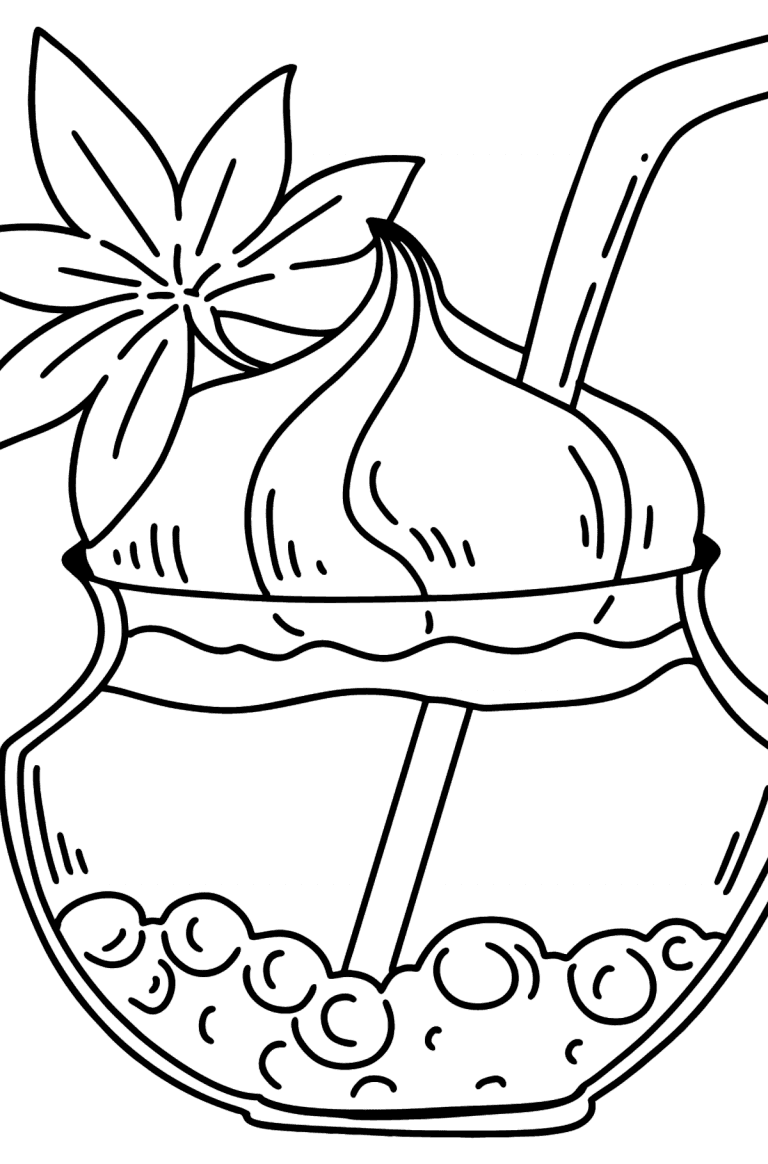 Tapioca coloring page ♥ Online or Printable for Free!
