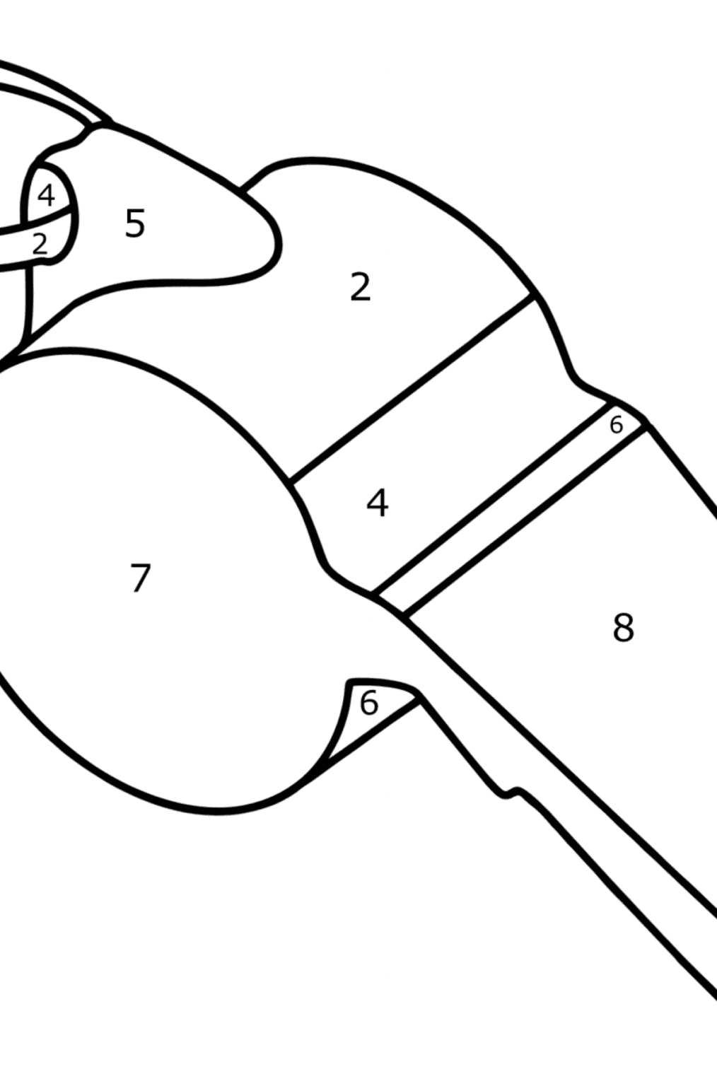 Kolorowanka Gwizdek sędziowski UEFA ♥ Drukowanie za Darmo i Online!