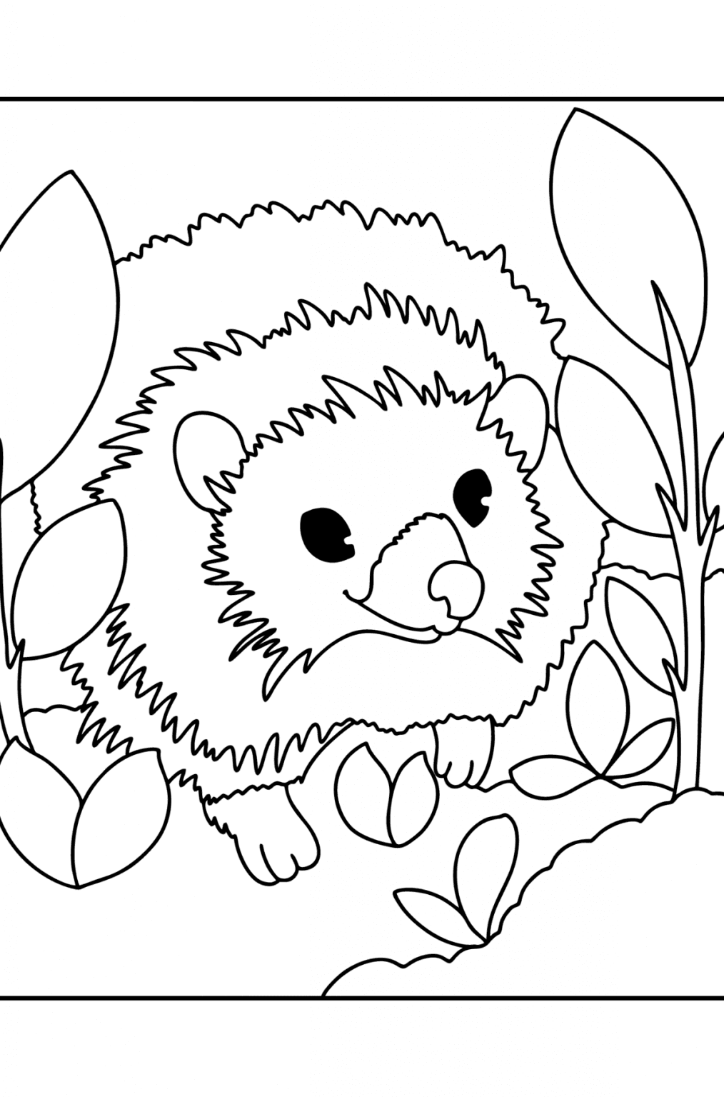 Animales del bosque dibujos para colorear ♥ Imprime y en Línea Gratis