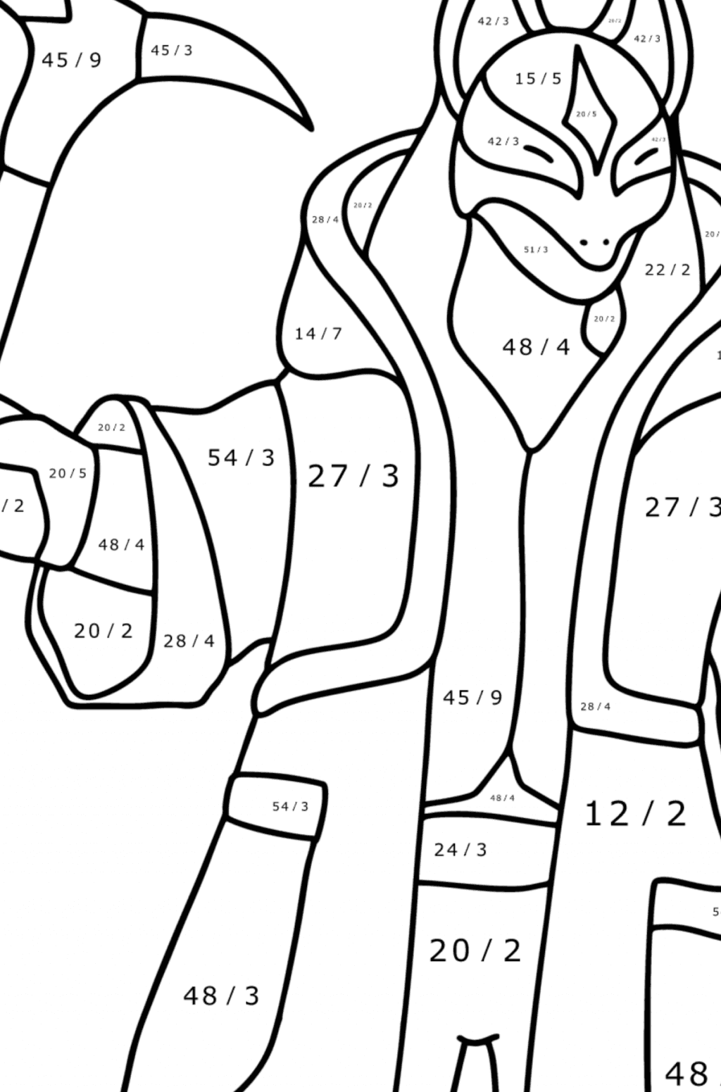 Målarbild Fortnite Drift gratis | Coloring-for-Kids.com