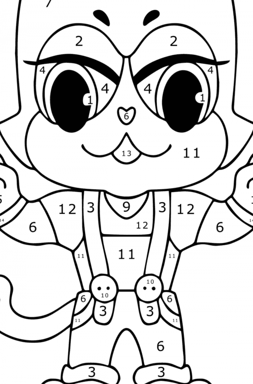 Tegning til farvning Fortnite Meowscles - Online og Print gratis!