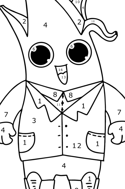 Desenhos de matemática para imprimir, calcular e colorir Grátis