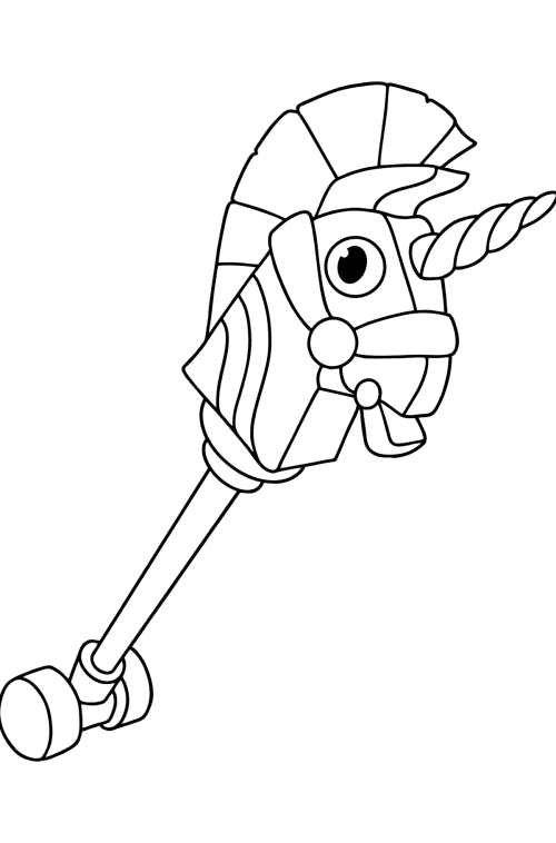 Tegninger til farvelægning Fortnite ♥ Hent, print, online!