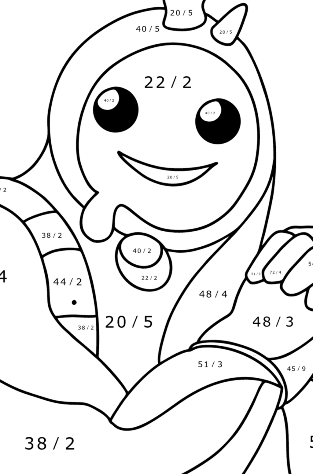 Fortnite Rippley coloring page ♥ Online and Print for Free!