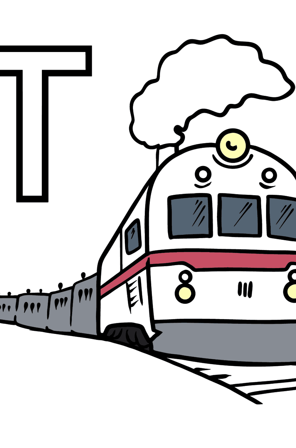 French Letter A coloring pages ♥ Print and Online Free!