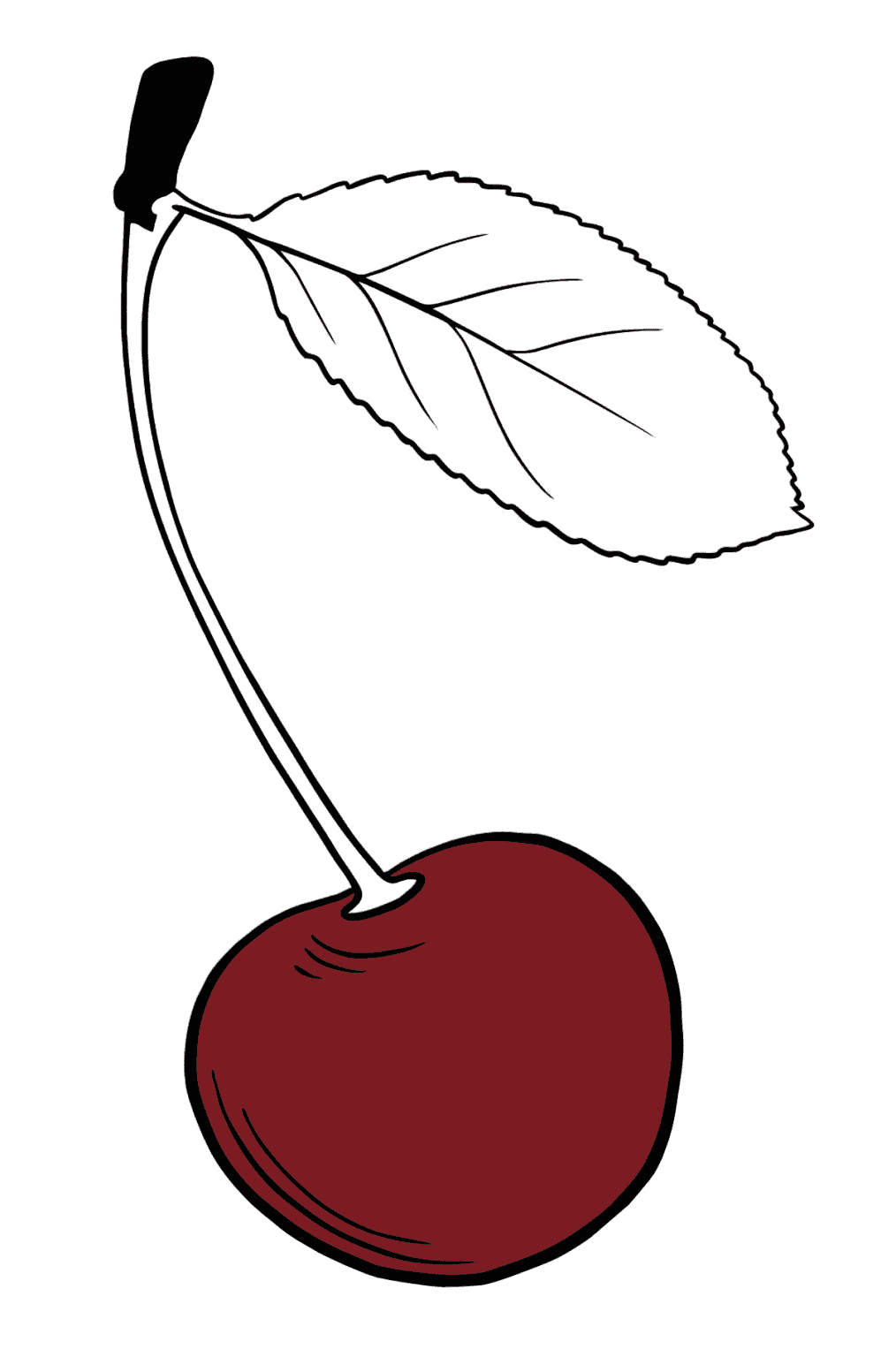 Rambutan coloring page ♥ Online and Print Free!