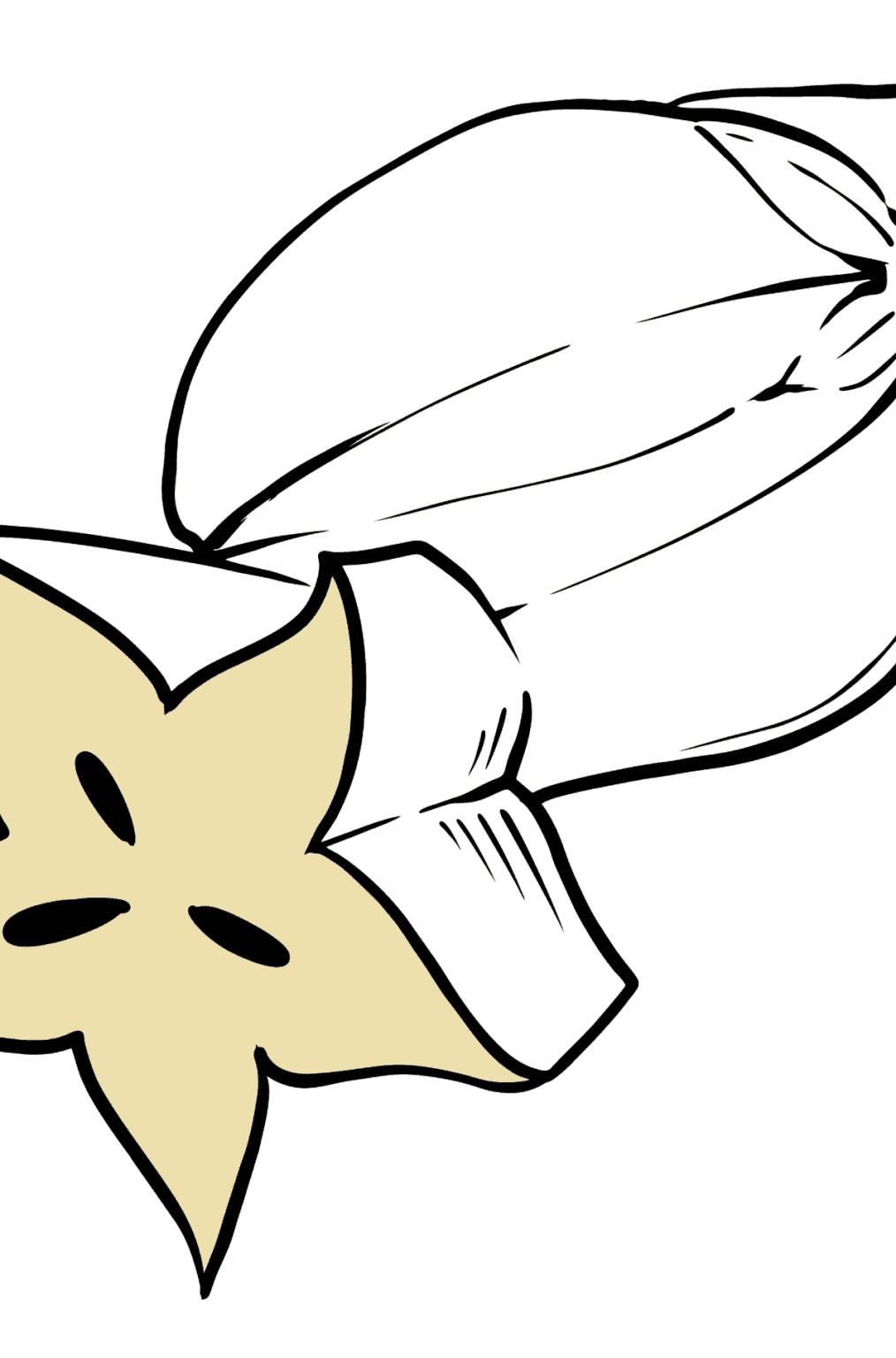 Jackfruit coloring page ♥ Online and Print Free!