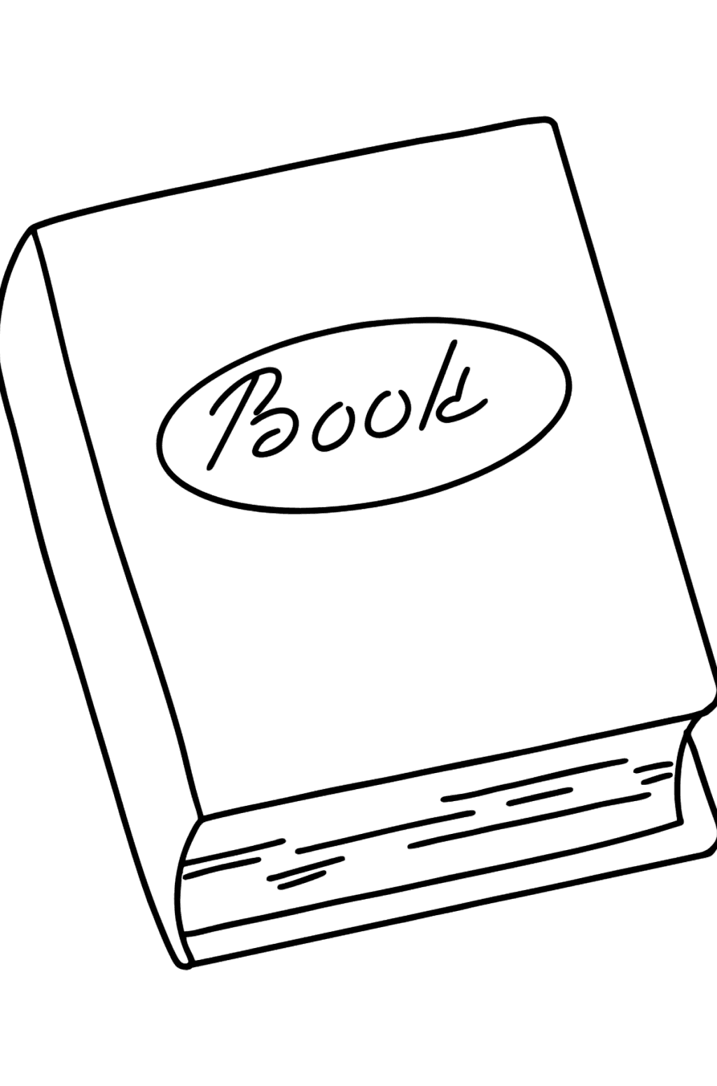 Book coloring page ♥ for kids Online or Printable for Free!