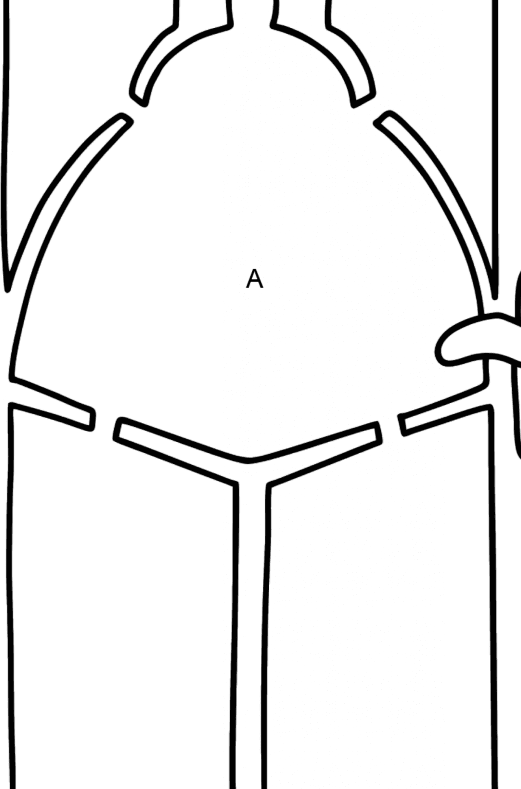 Coloriage de porte ♥ pour les enfants - En ligne ou imprimer