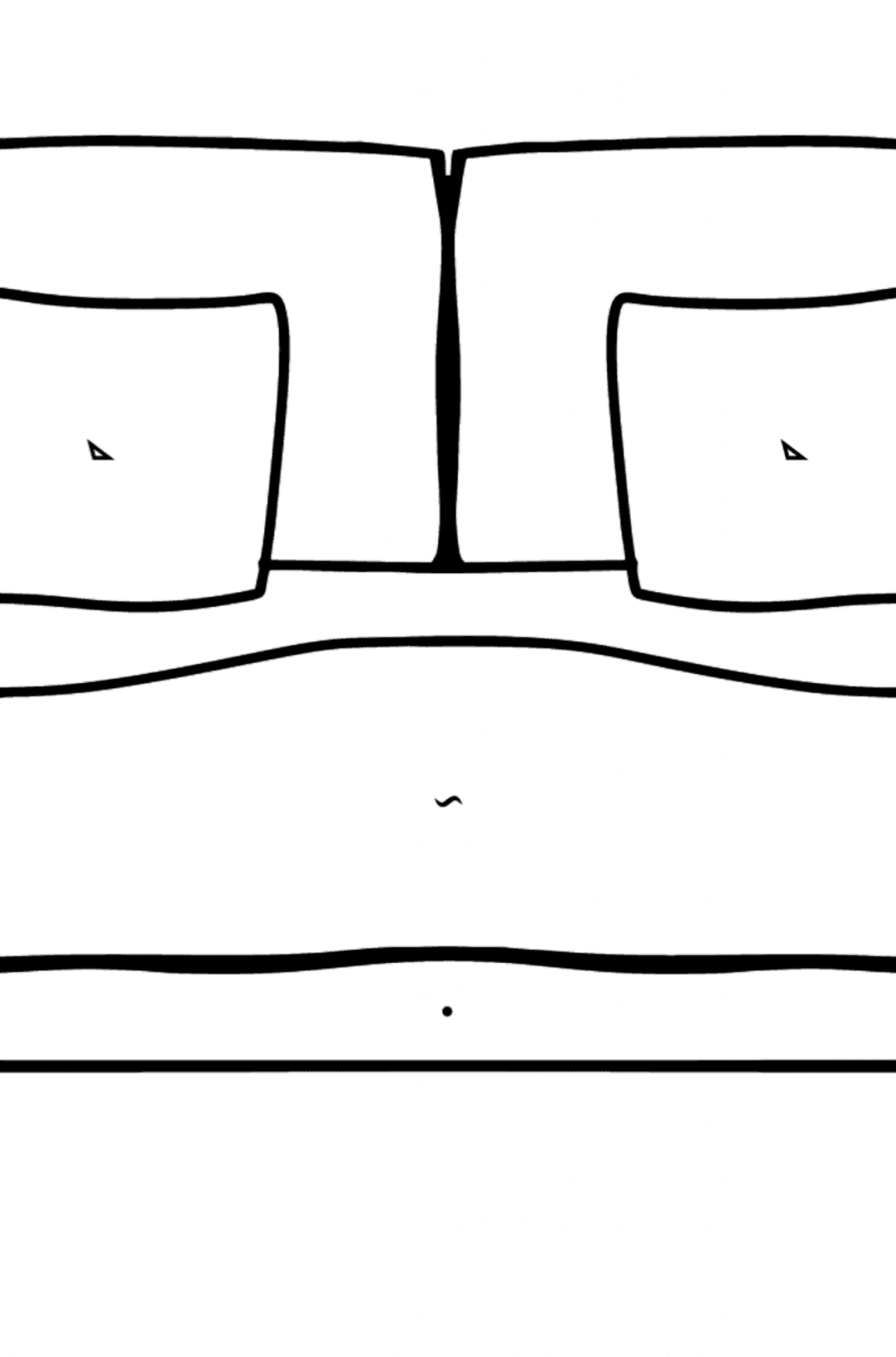 Sofa coloring page ♥ for kids Online or Printable for Free!