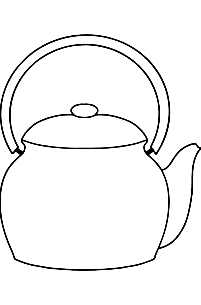 Coloring pages - household items ♥ Online or Printable for Free!