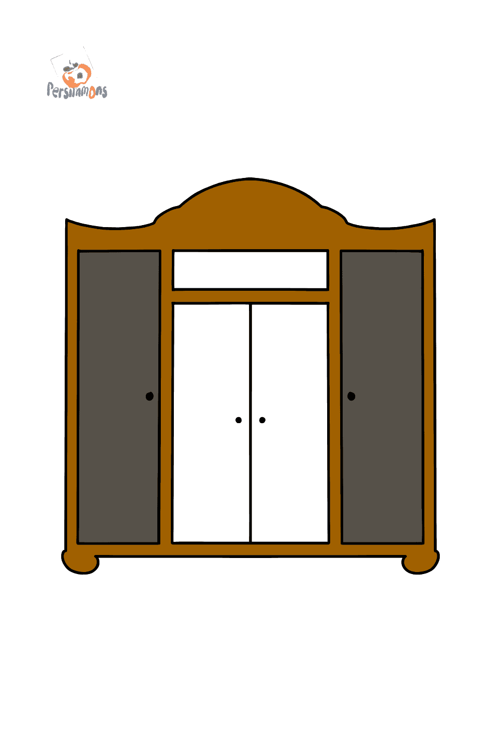 Dibujo de armario para colorear - Imprime o Colorea en Línea