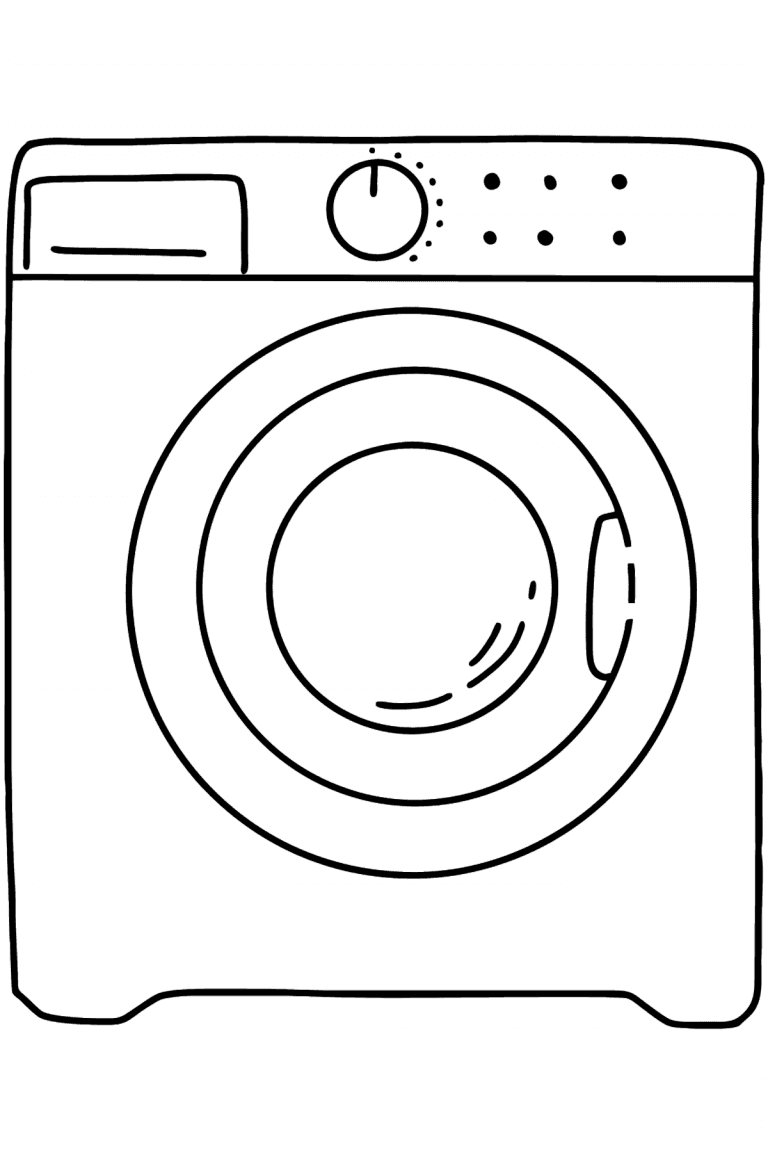 Coloring pages Household items ♥ Online or Printable for Free!