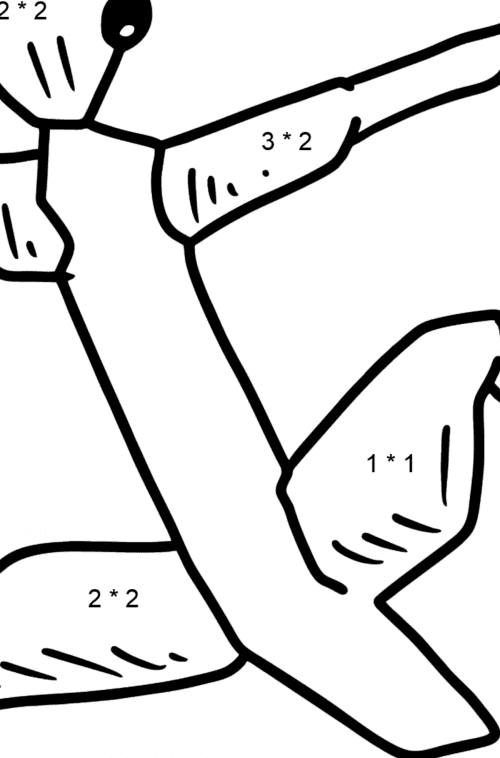 Stick insect coloring page ♥ Print and Online Free!