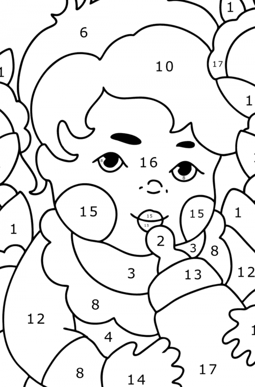 Baby сoloring page - Download, Print, and Color Online!