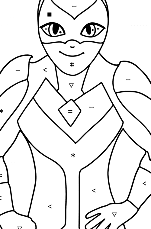 Ausmalbild Aspik Ladybug ♥ Kostenlos Drucken und Online!