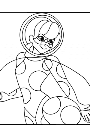 20+ Desene de colorat Ladybug şi Cat Noir | Coloring-for-Kids.com