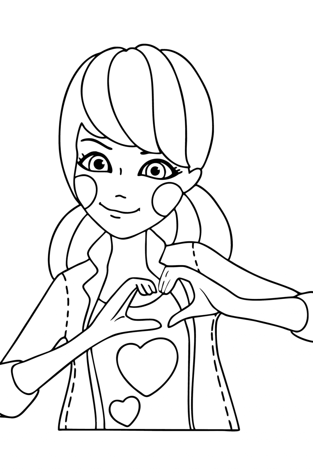 Miraculous Ladybug and Cat Noir coloring pages - Print, and Online!