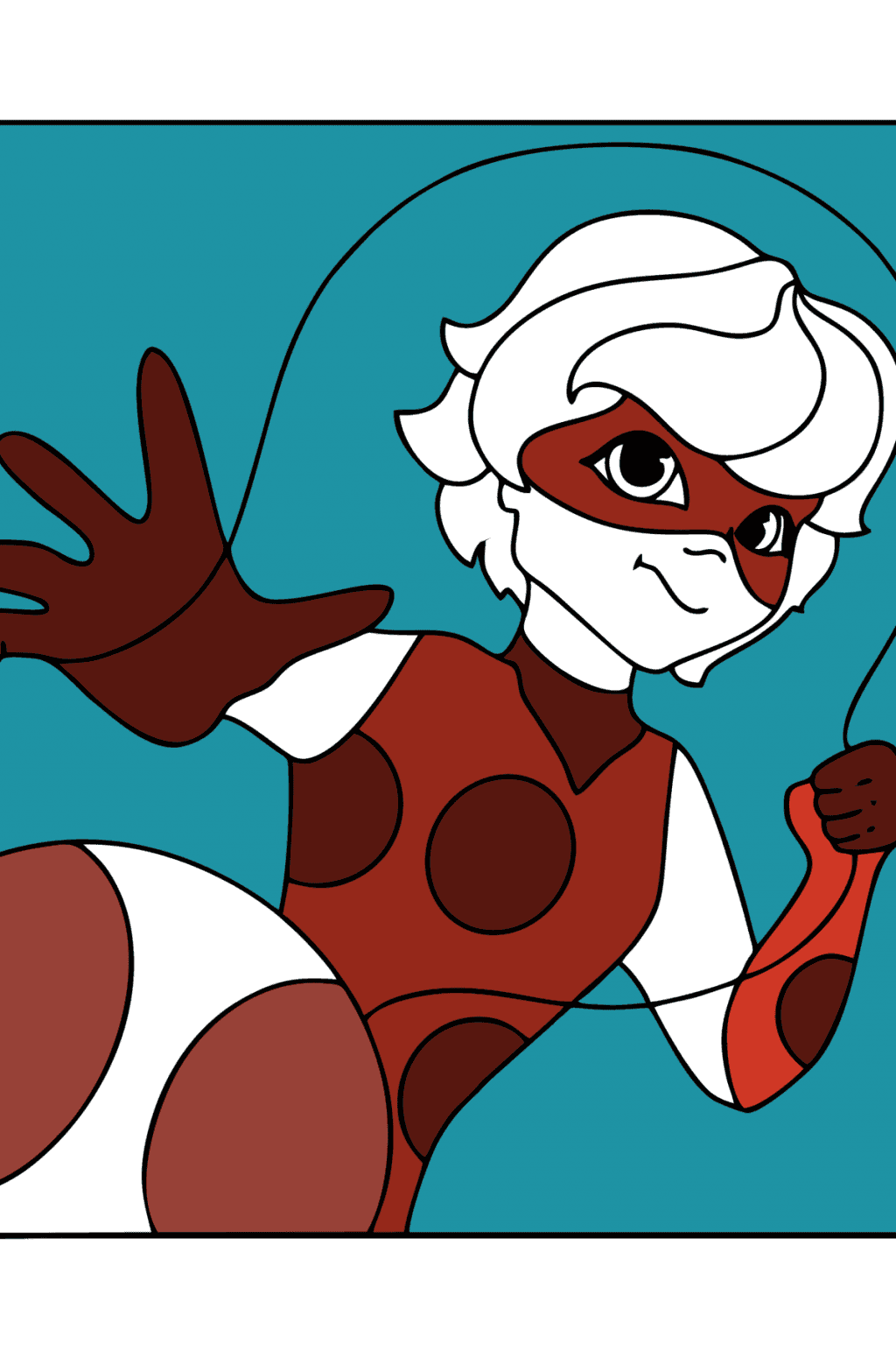 Adrian Cat Noir coloring page ♥ Online and Print for Free!