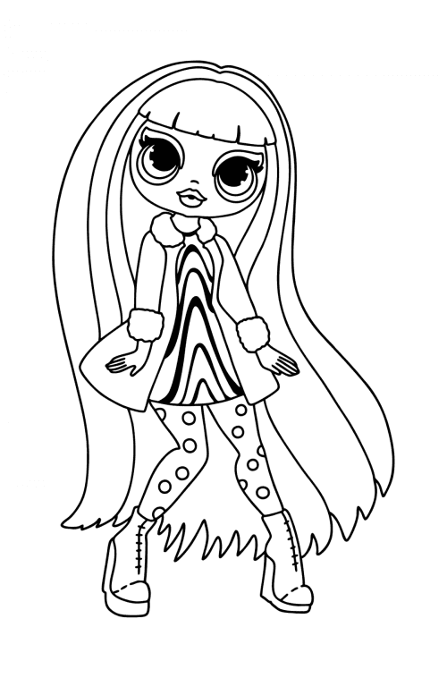 Coloring pages LOL OMG Dolls - Download, Print, and Color Online!