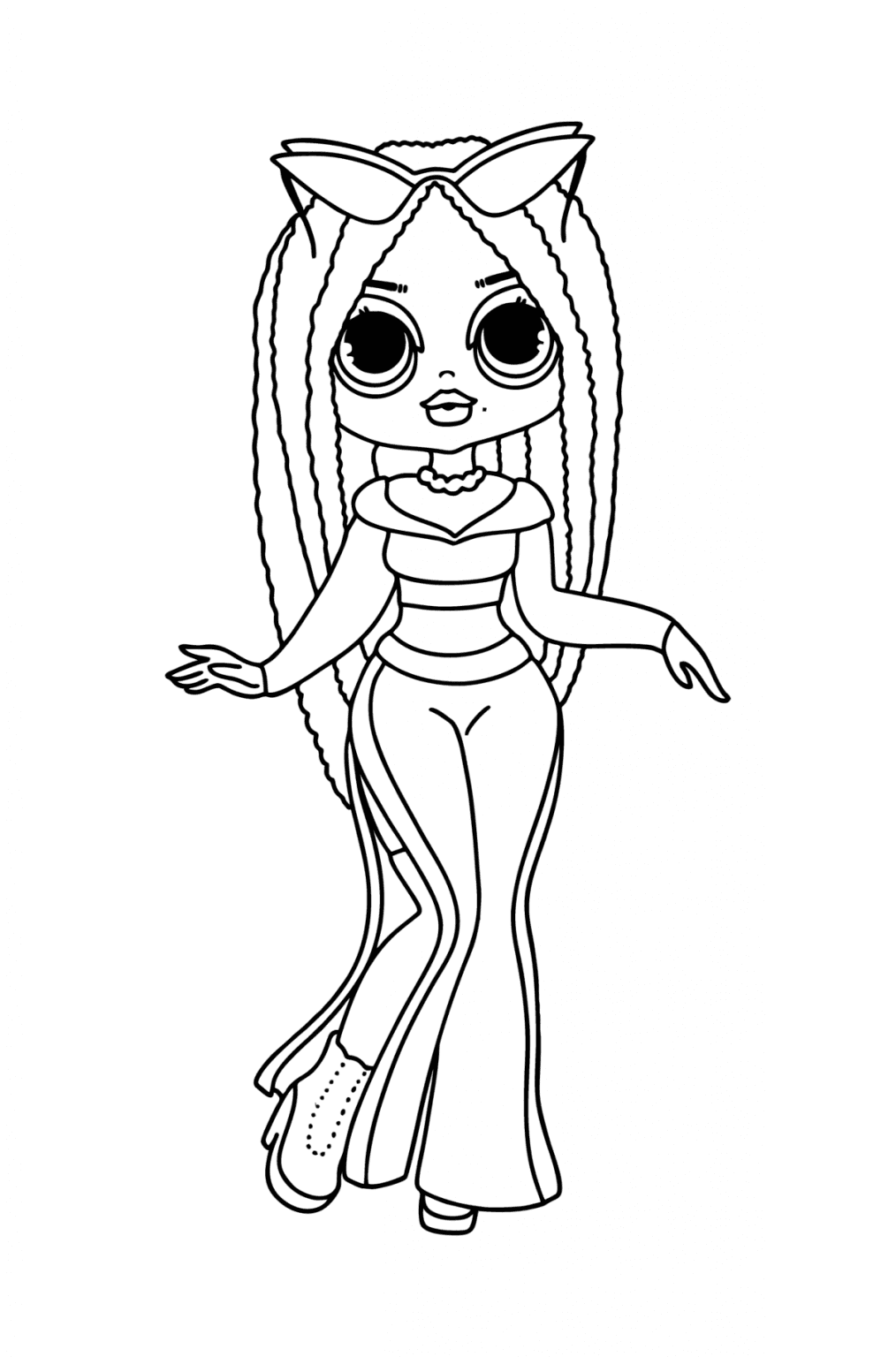 Coloring pages LOL OMG Dolls - Download, Print, and Color Online!
