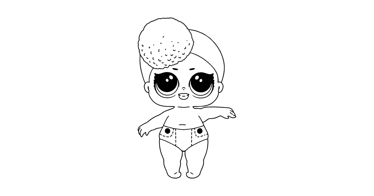 Coloring page LOL LIL Independent - Online and Print for Free!