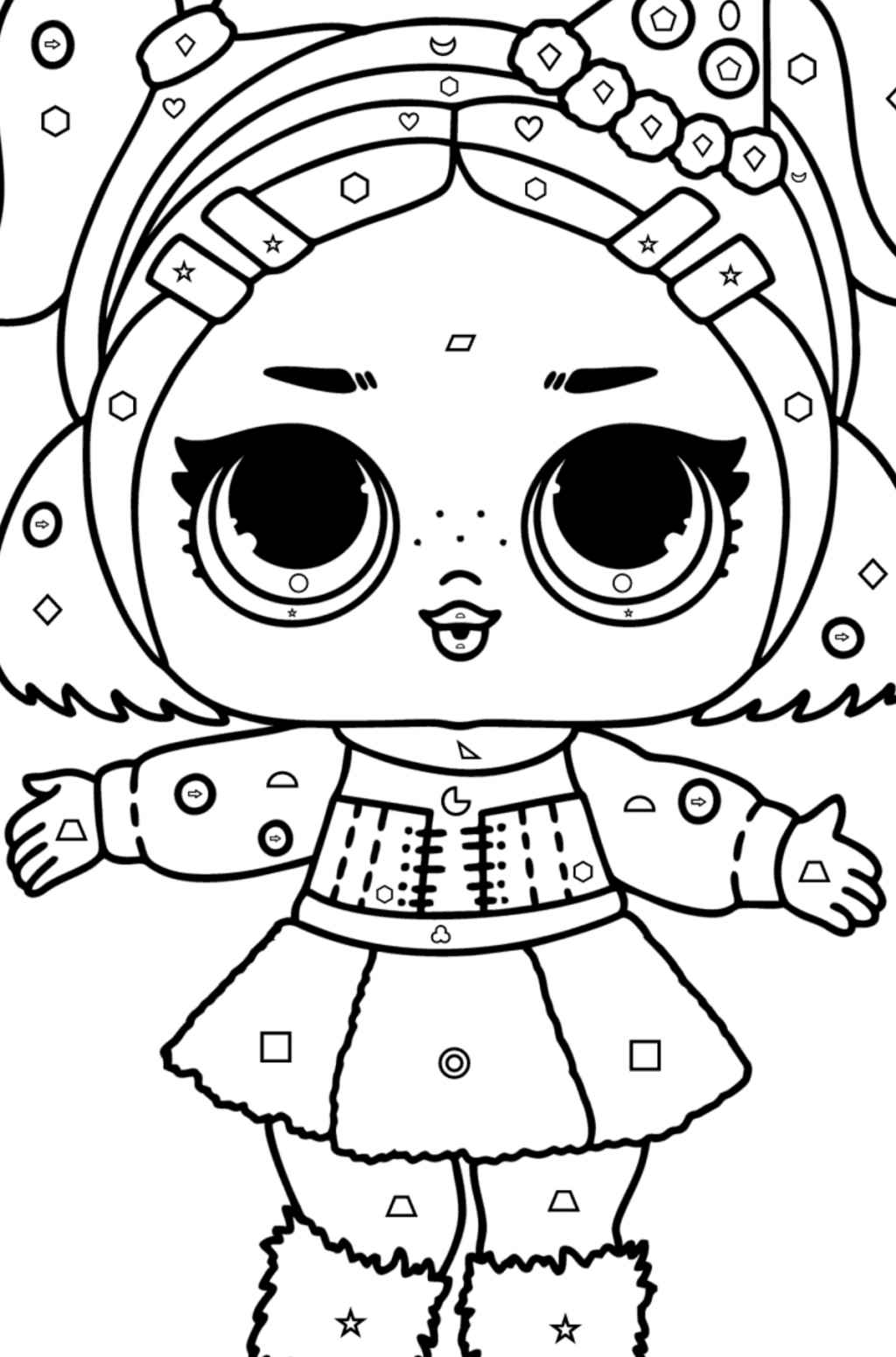 LOL Surprise Pumpkin Spice til fargelegging | Coloring-for-Kids.com