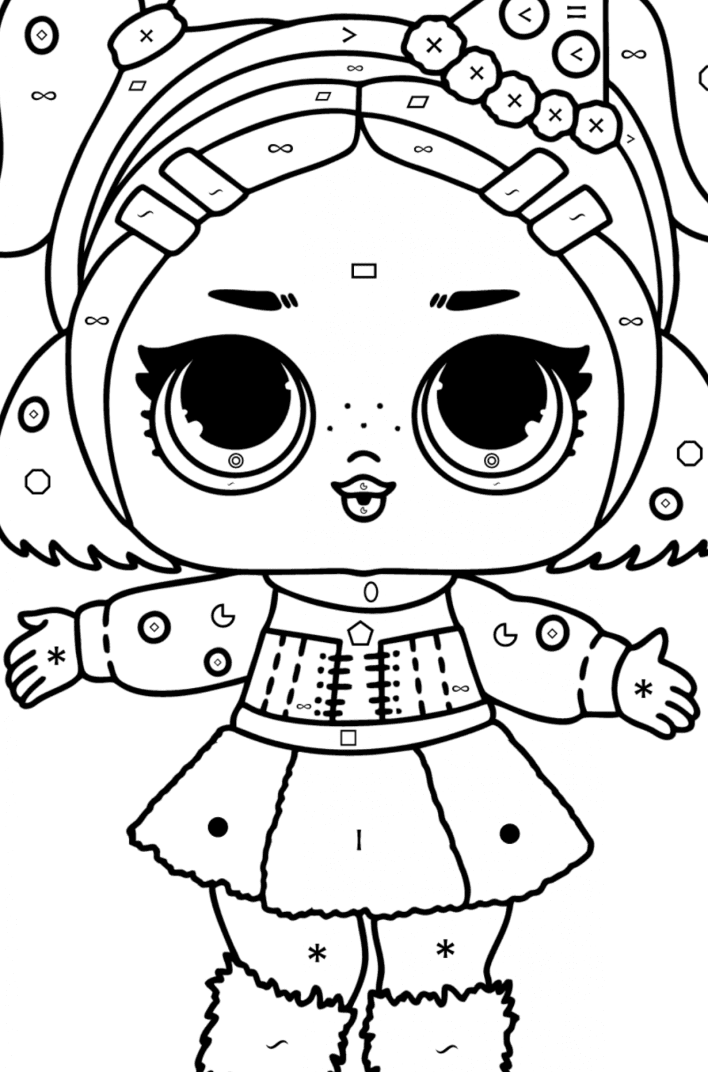 LOL Surprise Pumpkin Spice til fargelegging | Coloring-for-Kids.com