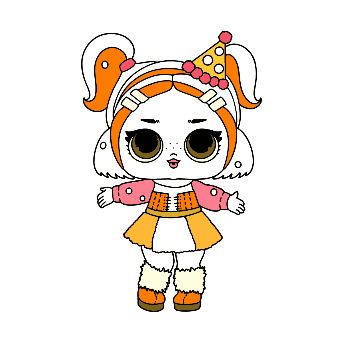 Coloring page LOL Surprise Pumpkin Spice - Online and Print for Free!