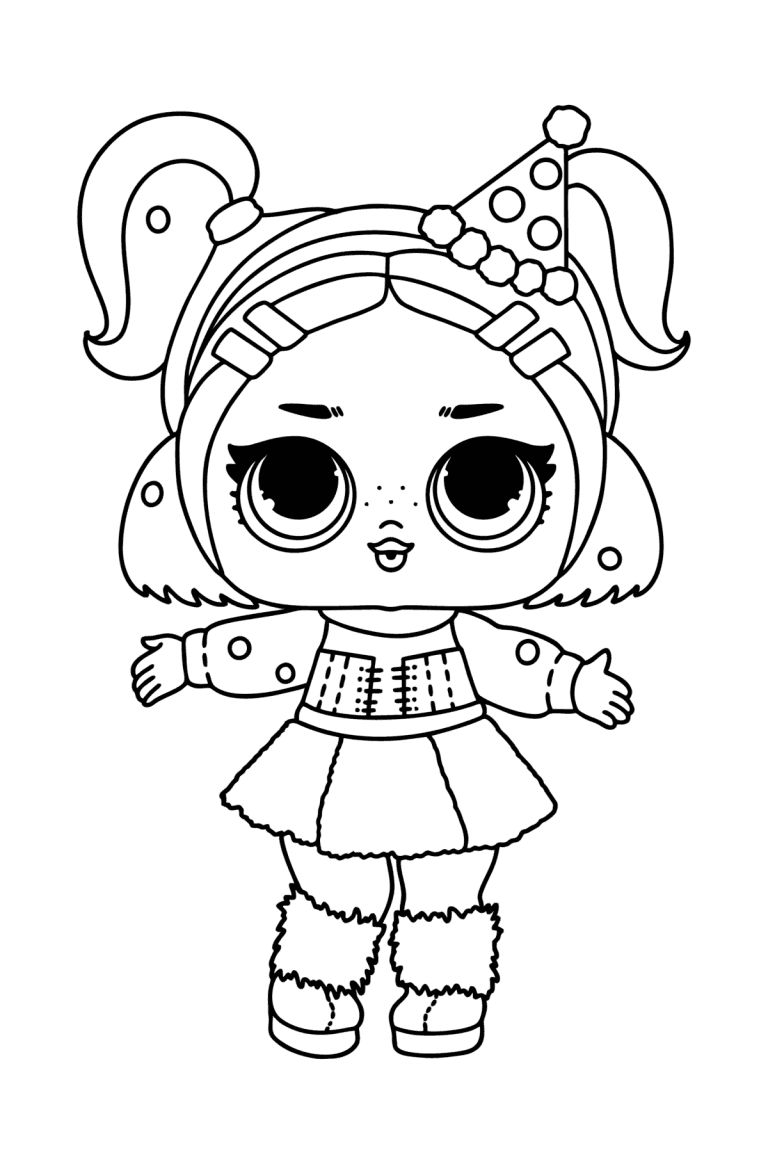 Розмальовка LOL Surprise Pumpkin Spice ♥ Онлайн і Надрукувати!