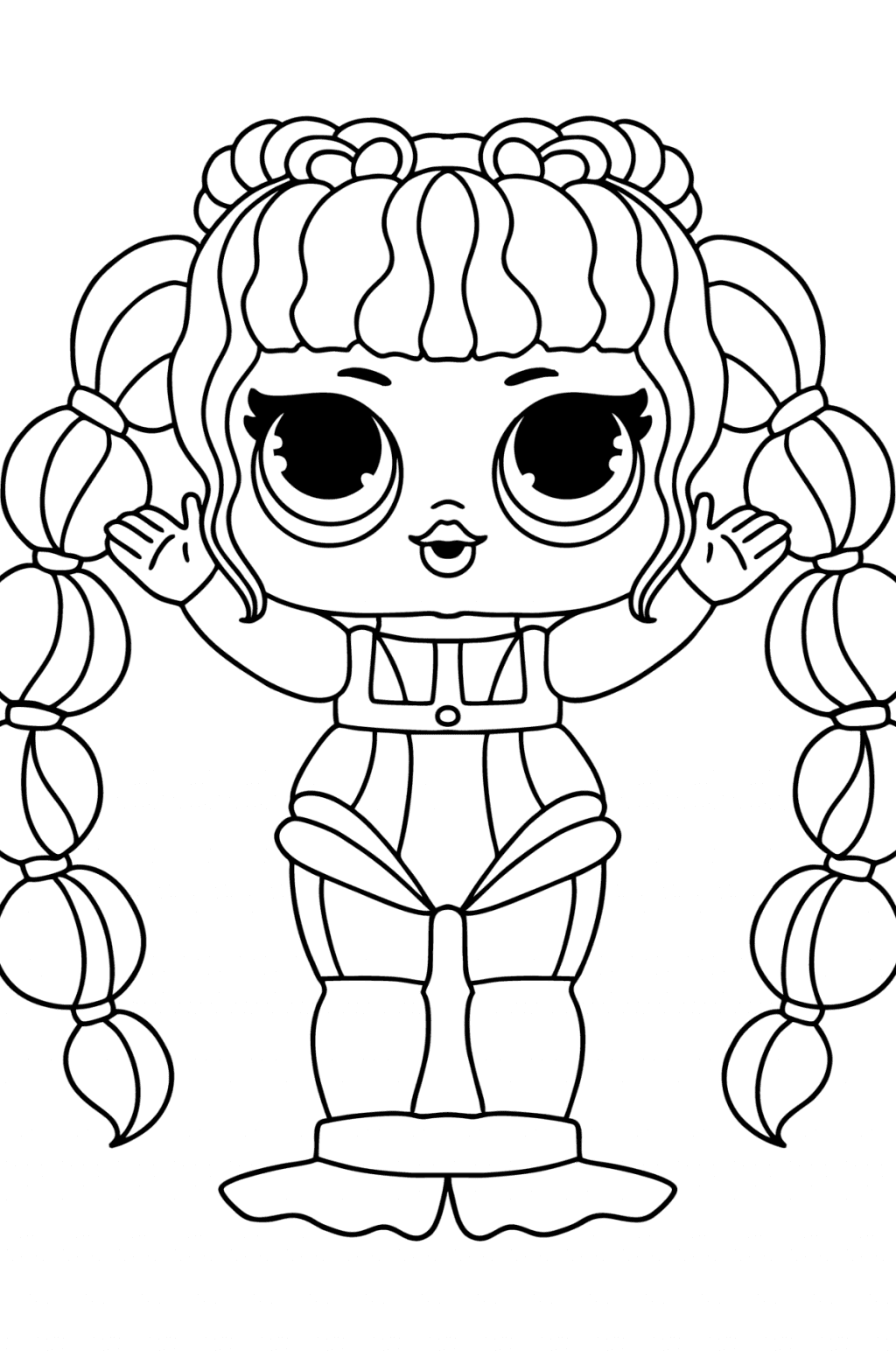 43+ Desene de colorat LOL Surprise | Coloring-for-Kids.com